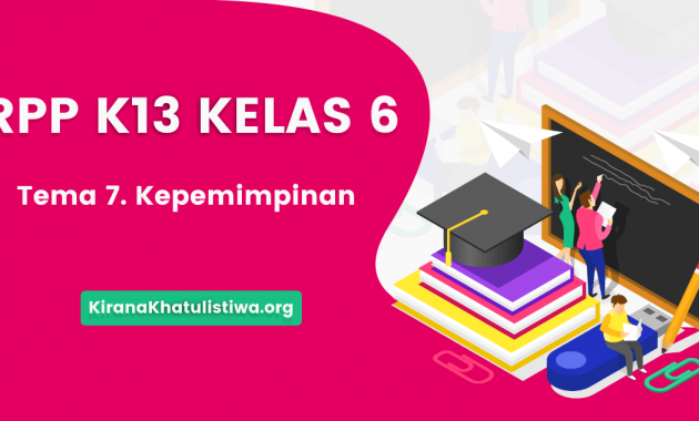 RPP K13 Kelas 6 Tema 7 Revisi 2022 Semester 2 - Kirana Khatulistiwa