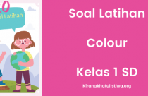 Materi Colour Kelas 1 SD di Semester 1 Lengkap - Kirana Khatulistiwa
